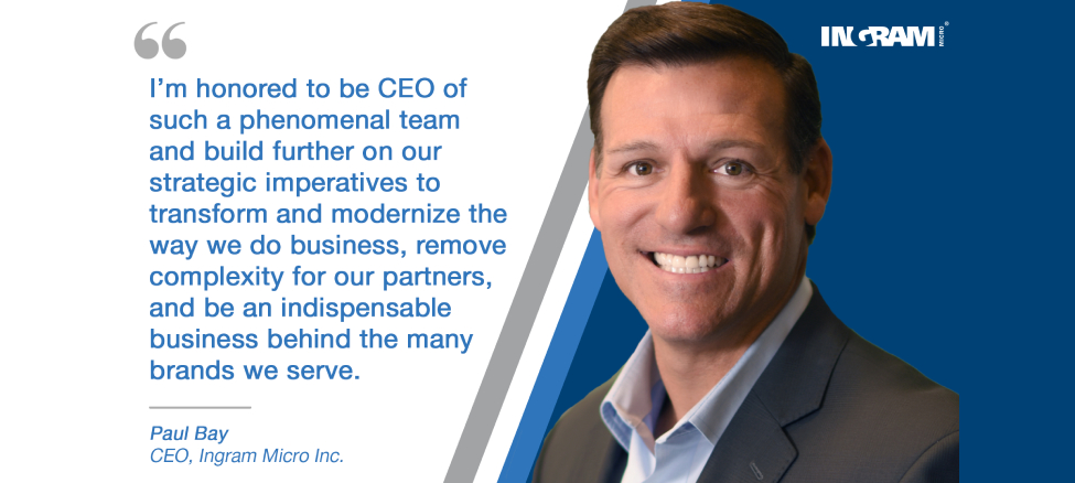 Exciting News - Ingram's CEO Appointment | Ingram Micro Hong Kong